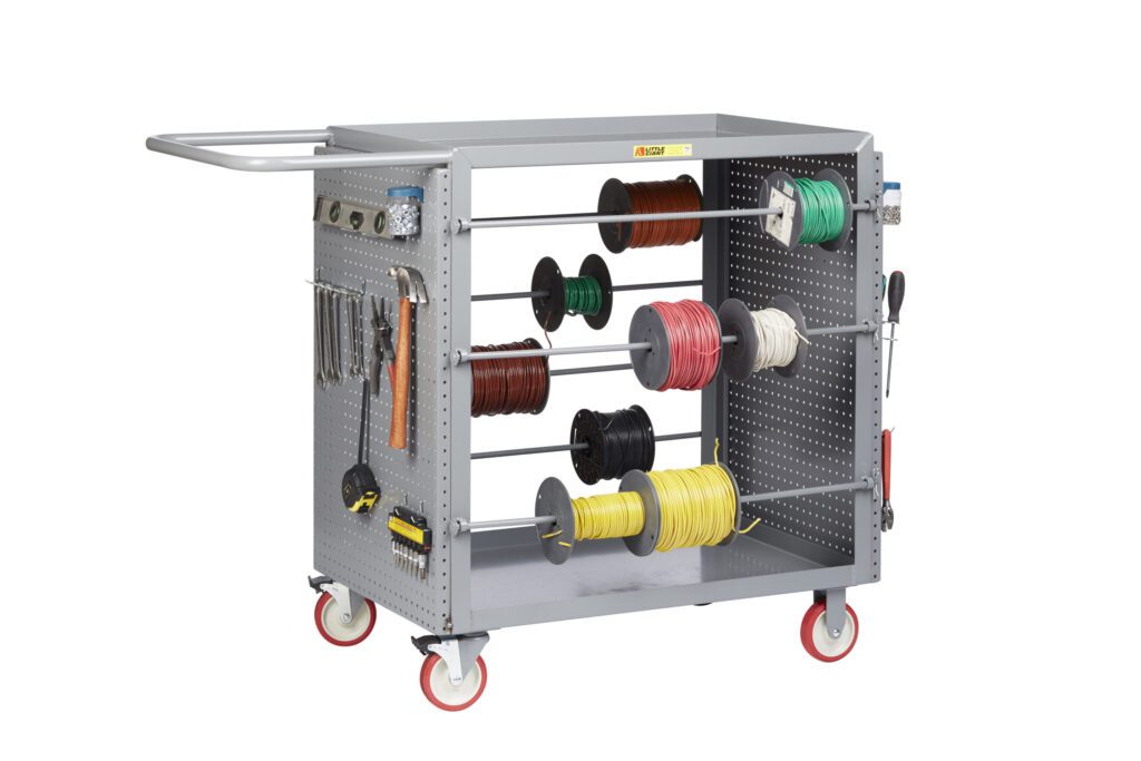 Motorized Wire Spool Carousel - Wire & Reel Vertical Carousels