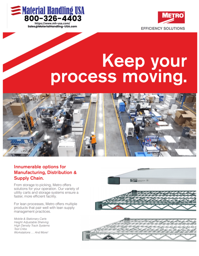 Metro Shelving Brochures | MH USA