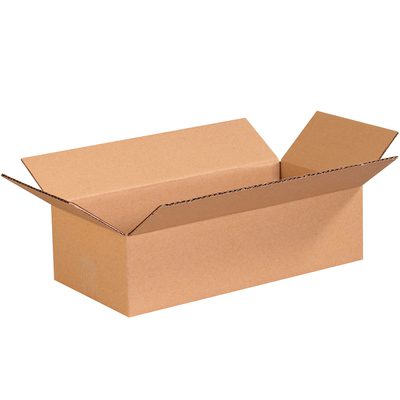 MH-USA 16 x 8 x 4" Flat Corrugated Boxes (25/Bundle) | MH USA