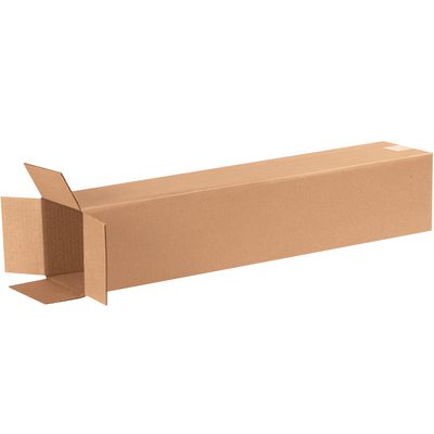 MH-USA 6 x 6 x 29" Tall Corrugated Boxes (25/Bundle) | MH USA