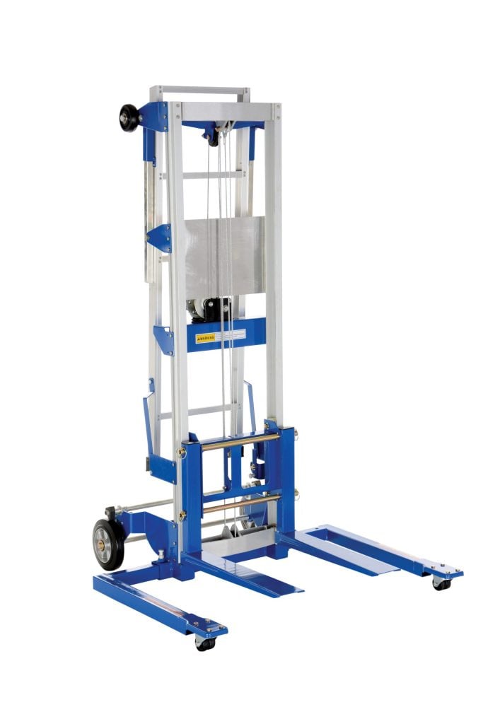 Vestil Hand Winch Lift Option - Retractable Ladder | MH USA