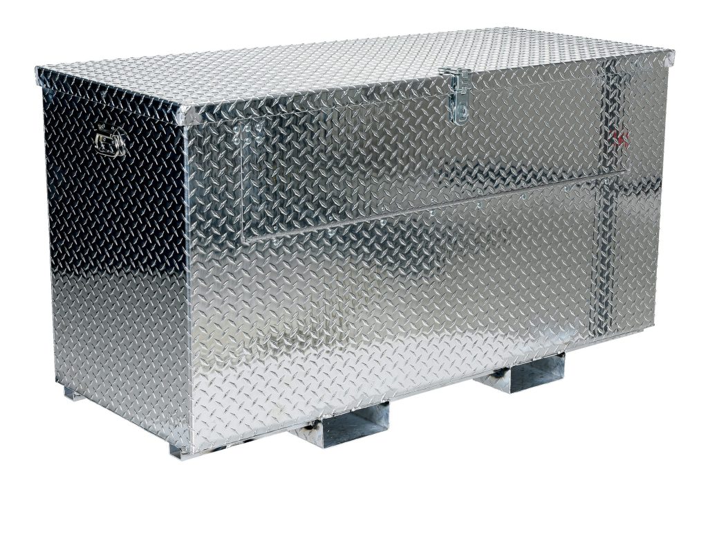 Vestil Alum Tool Box Fork Pockets-Front Door 24X60 | MH USA