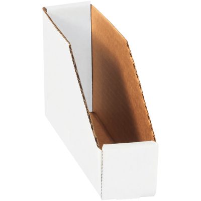 MH-USA 2 x 9 x 4 1/2" White Bin Boxes (25/Bundle) | MH USA