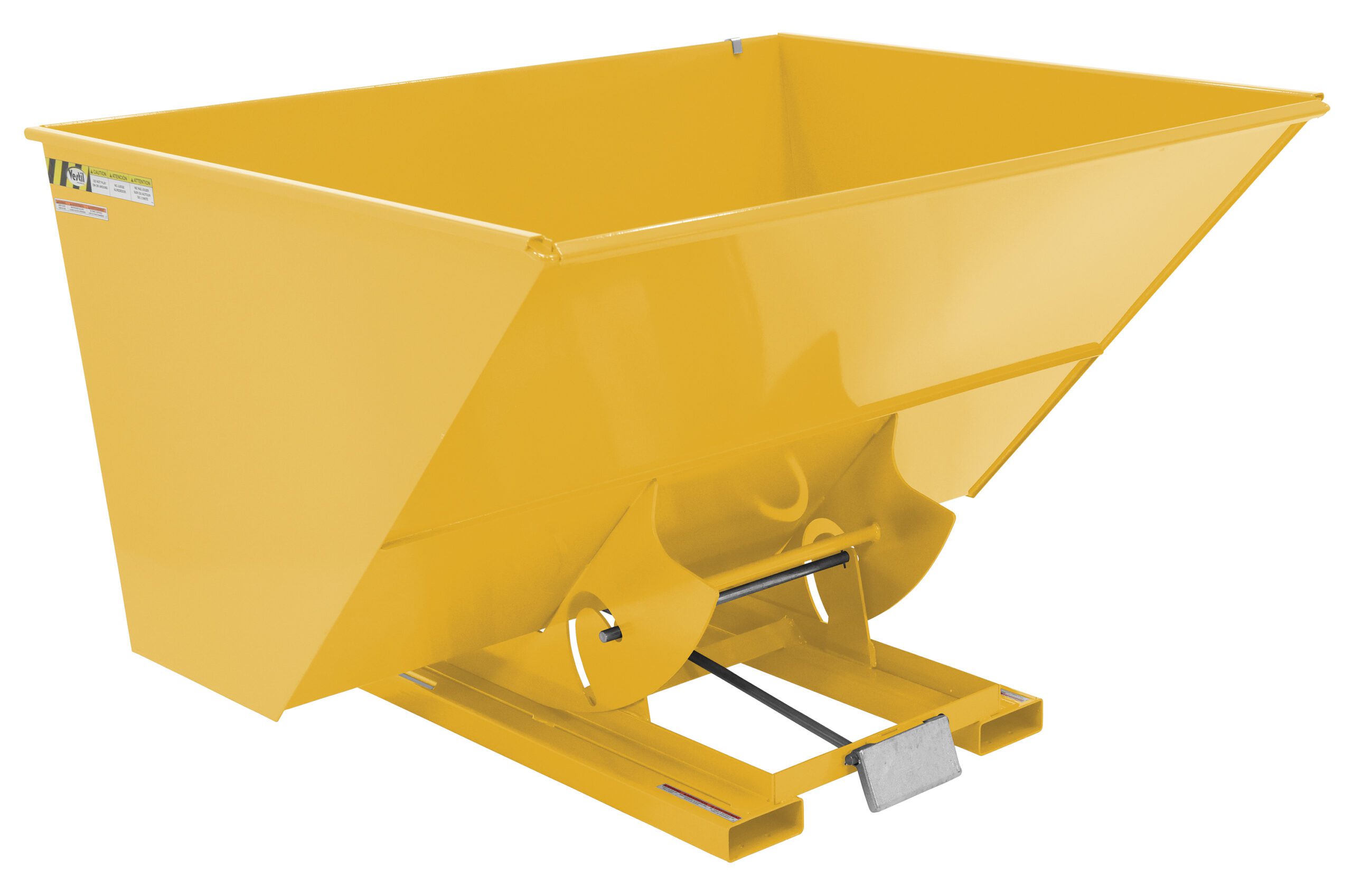 Vestil Self-Dump Hopper Md 3 Cu Yd 4K Yellow | MH USA