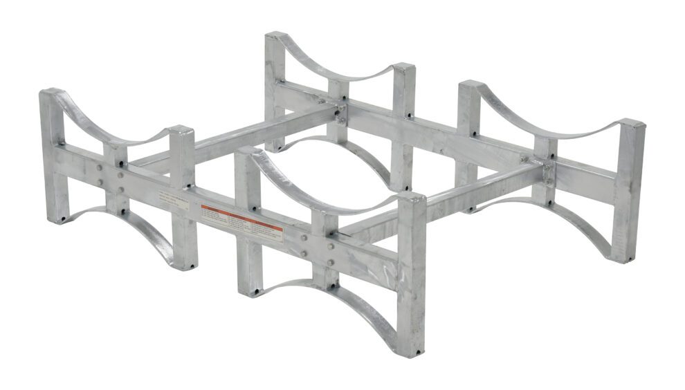 Vestil Stackable Drum Rack Galv 2 Drum-55 | MH USA