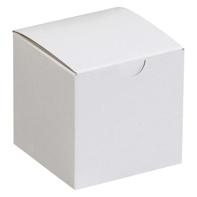 MH-USA 3 x 3 x 3" White Gift Boxes (100/Case) | MH USA