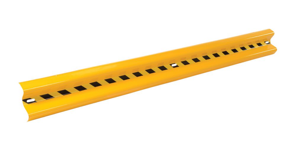 Vestil Guard Rail Straight Rail Yel 144 In | Material Handling USA