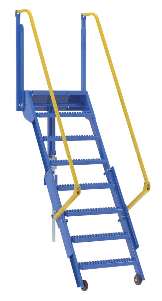 Vestil Folding Mezzanine Ladder 72 In | MH USA