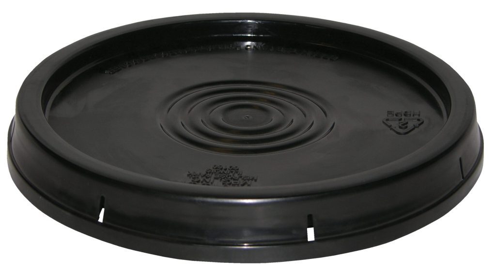 Vestil Standard Lid For 3.5, 5, 6 Gal Black | Material Handling USA