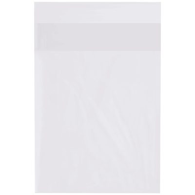 MH-USA 12 x 15" - 1 Mil Flap Lock Poly Bags - 1000 PER CASE | MH USA