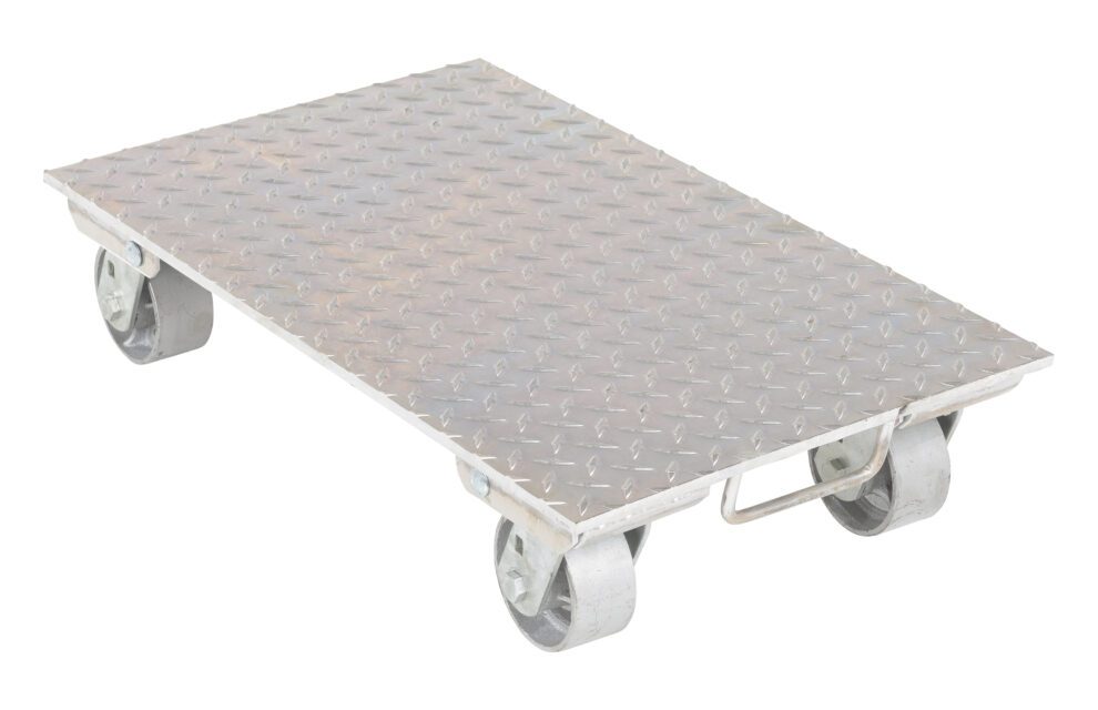 Vestil Alum Dolly Cast Steel Wheel/Handle 16X27 | Material Handling USA