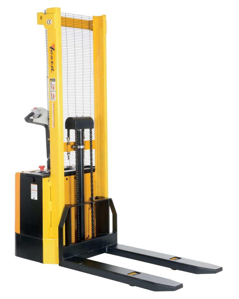 Vestil Fixed Powered Lift Stacker 62 In Raised | MH USA