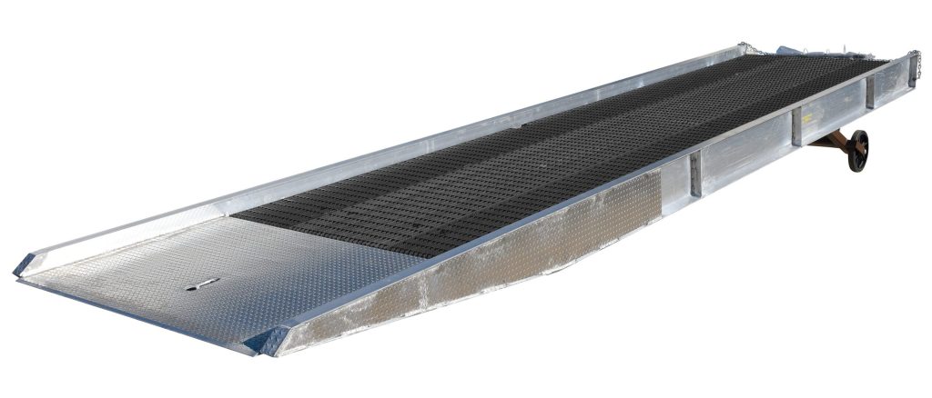 Vestil Alum Yard Ramp Steel Grating 74In X30 Ft | MH USA