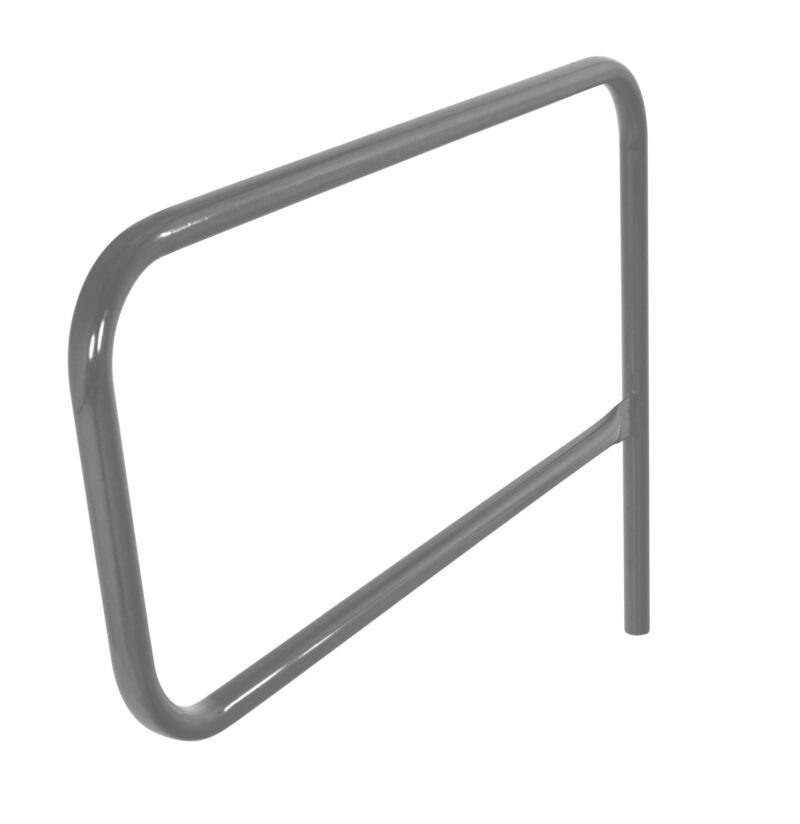 Vestil Gray Pipe Safety Railing Gate-P Shaped 48X36 | MH USA
