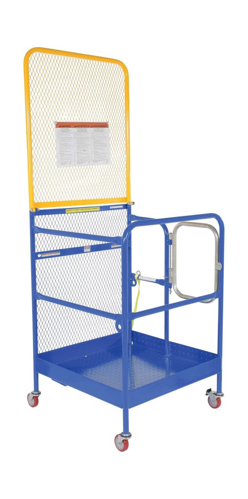 Vestil Work Platform 84 In Back Casters 36X36 | MH USA
