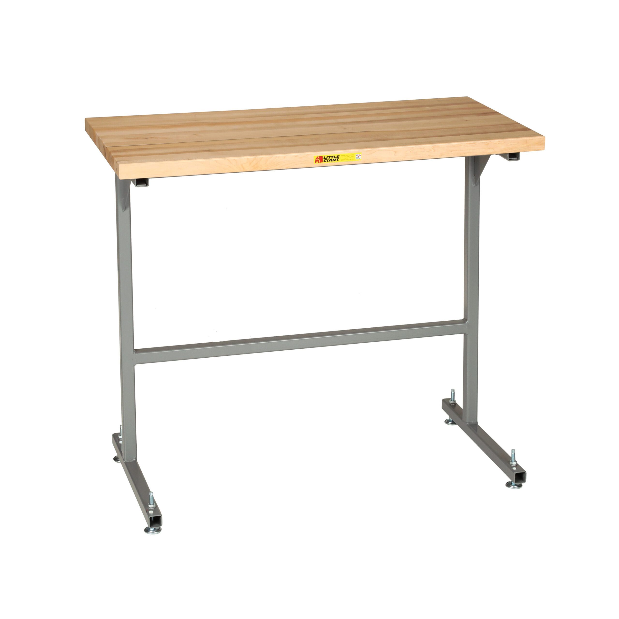 Little Giant Stand Up Workstation with Butcher Block Top - LG-WT1S-2436 ...
