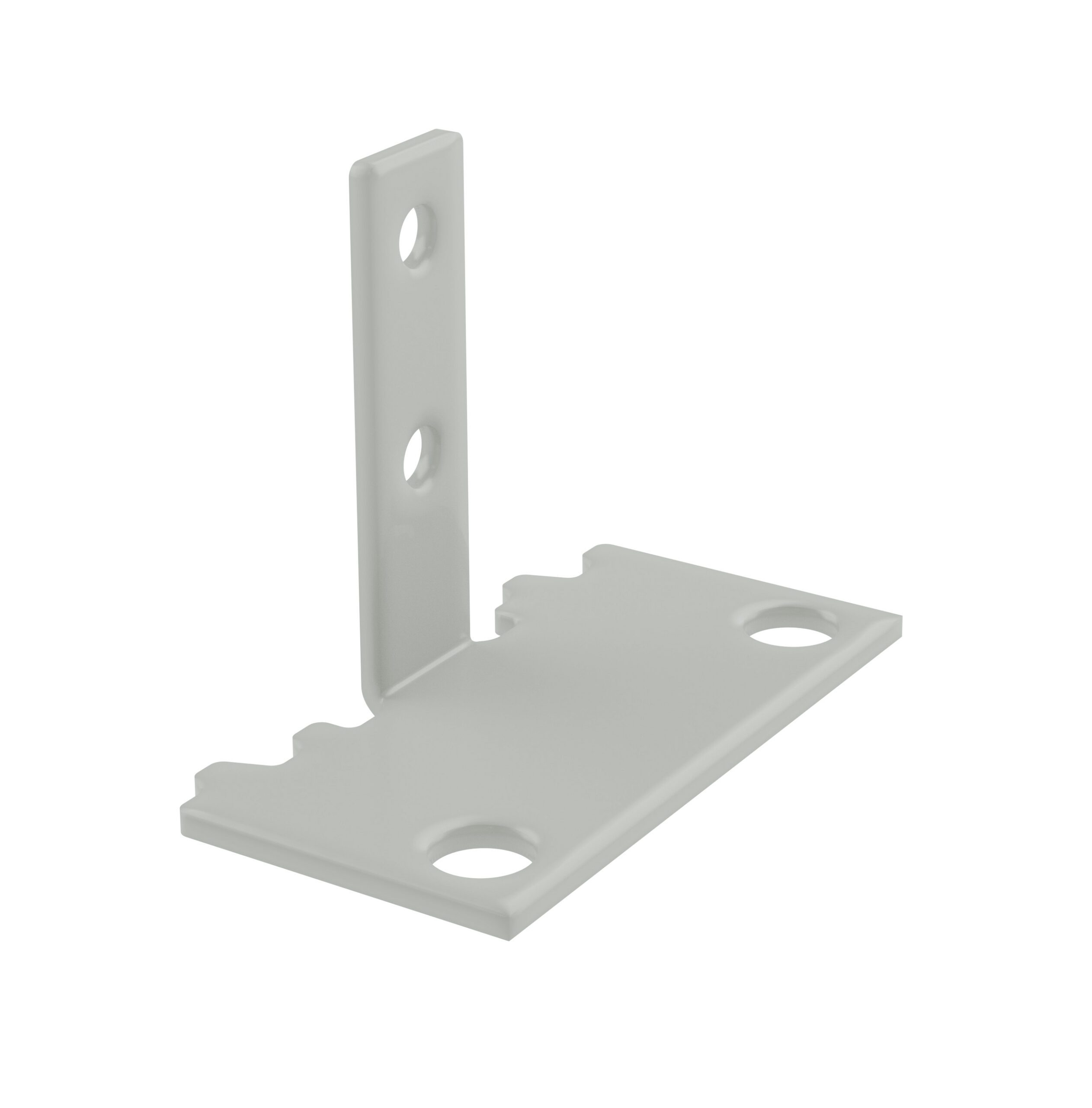 Tennsco Seismic Foot Plate for Q-Line Shelving Units Over 120"H, Light ...
