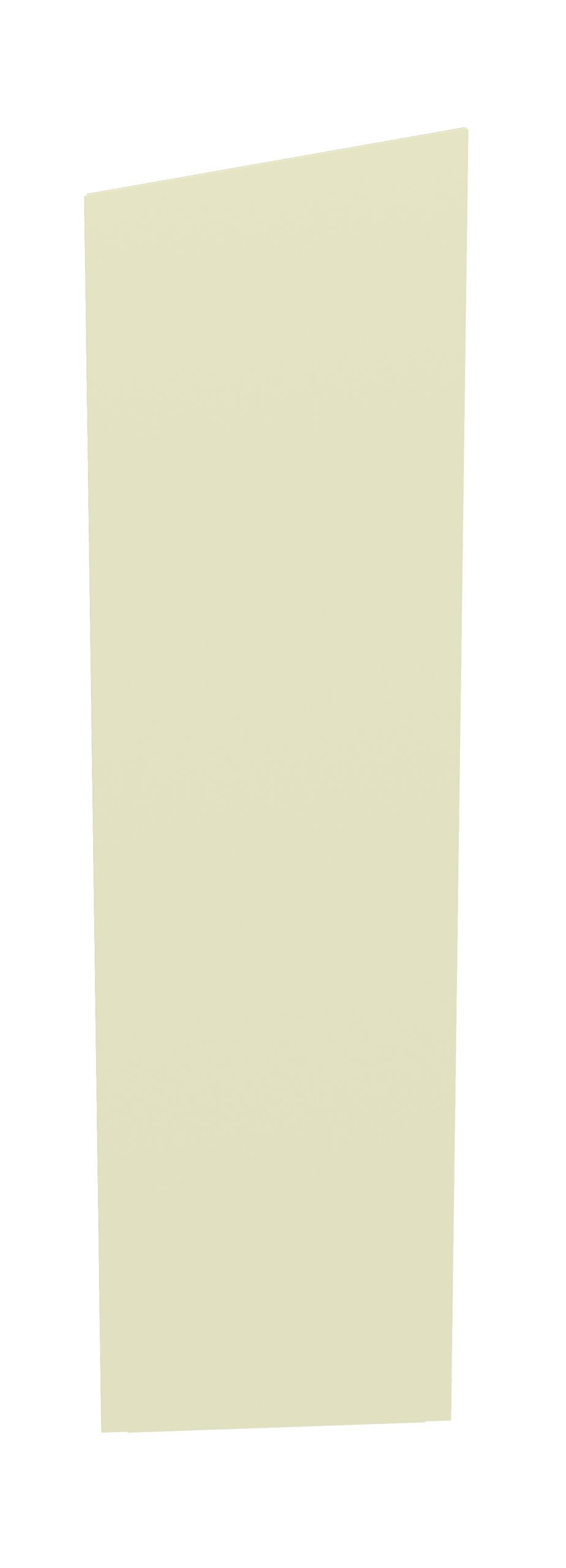 Tennsco 21"D x 72"H Sloping Top Boxed End Panel - Right Sloping Panel ...