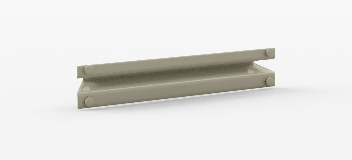 Tennsco 11.5" Long Medium Duty Shelf Support - 16 Gauge, Sand | MH USA