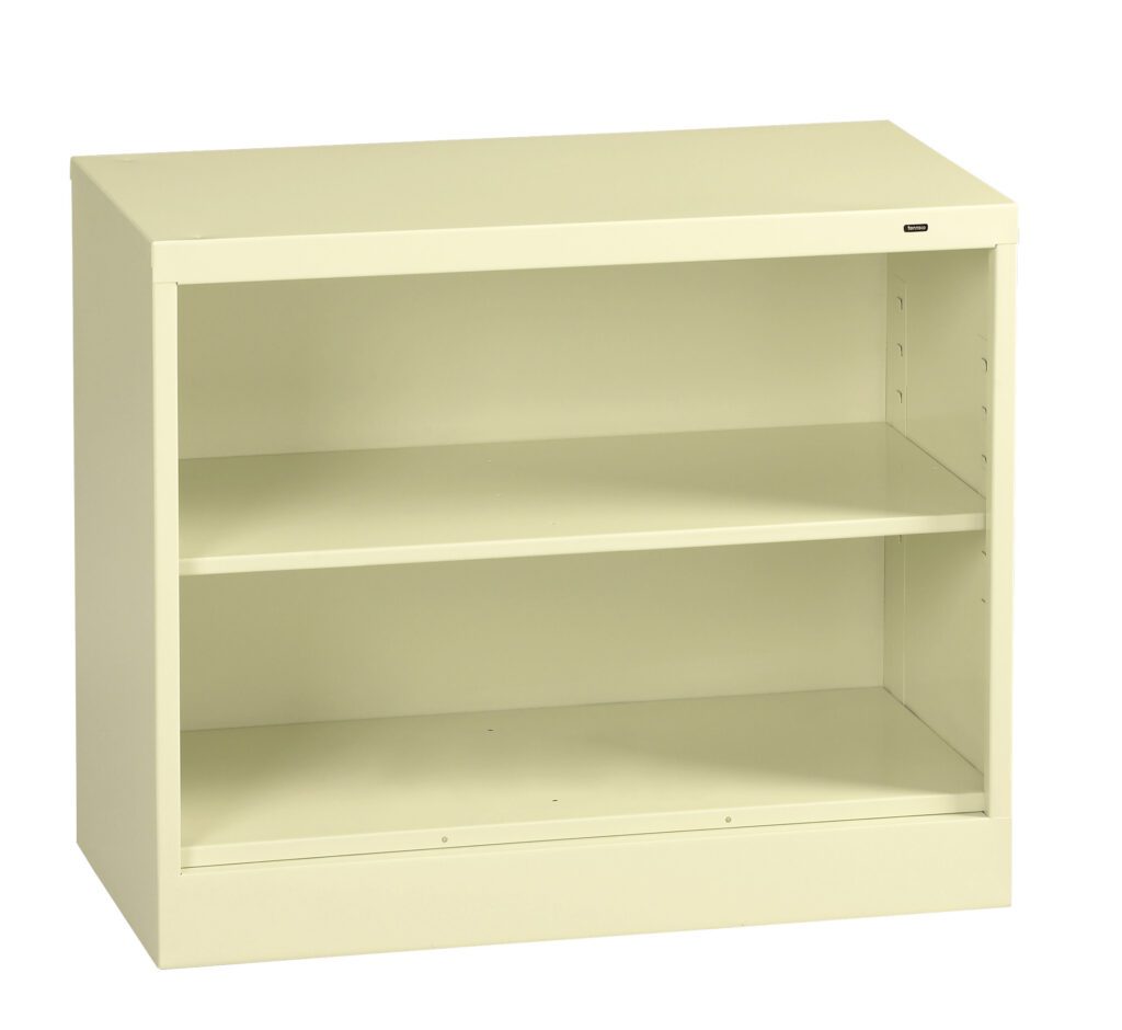 Tennsco 30" High Welded Bookcase - 18" Deep, Champagne/Putty | MH USA
