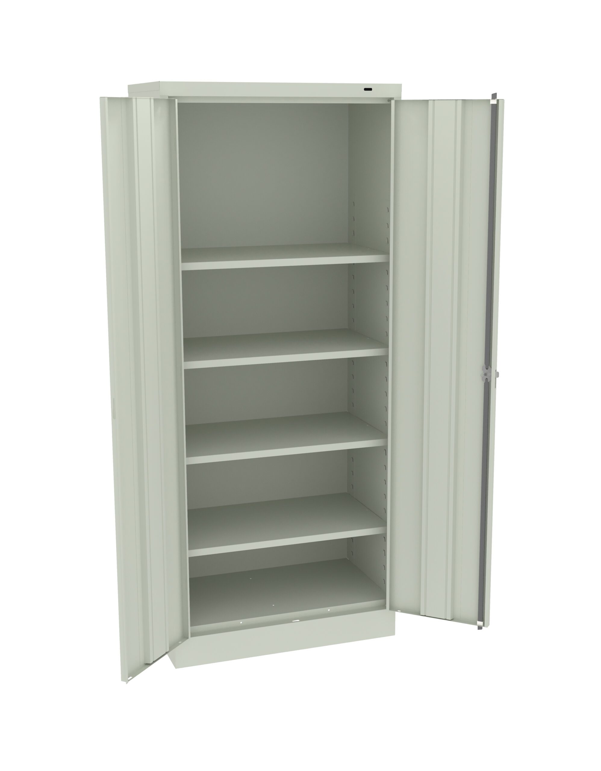 Tennsco 72" High Standard Traditional Cabinet - Assembled, Light Grey ...