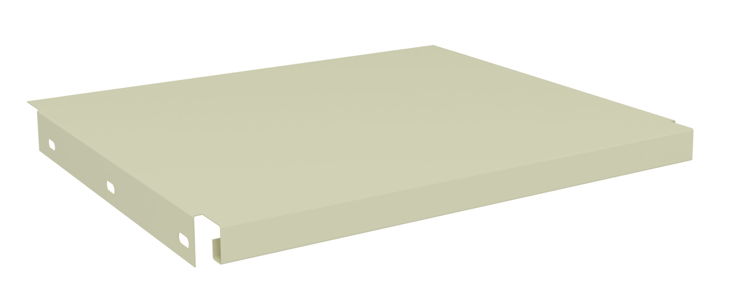 Tennsco 12"W x 12"D Shelf for Lockers, Champagne/Putty | MH USA