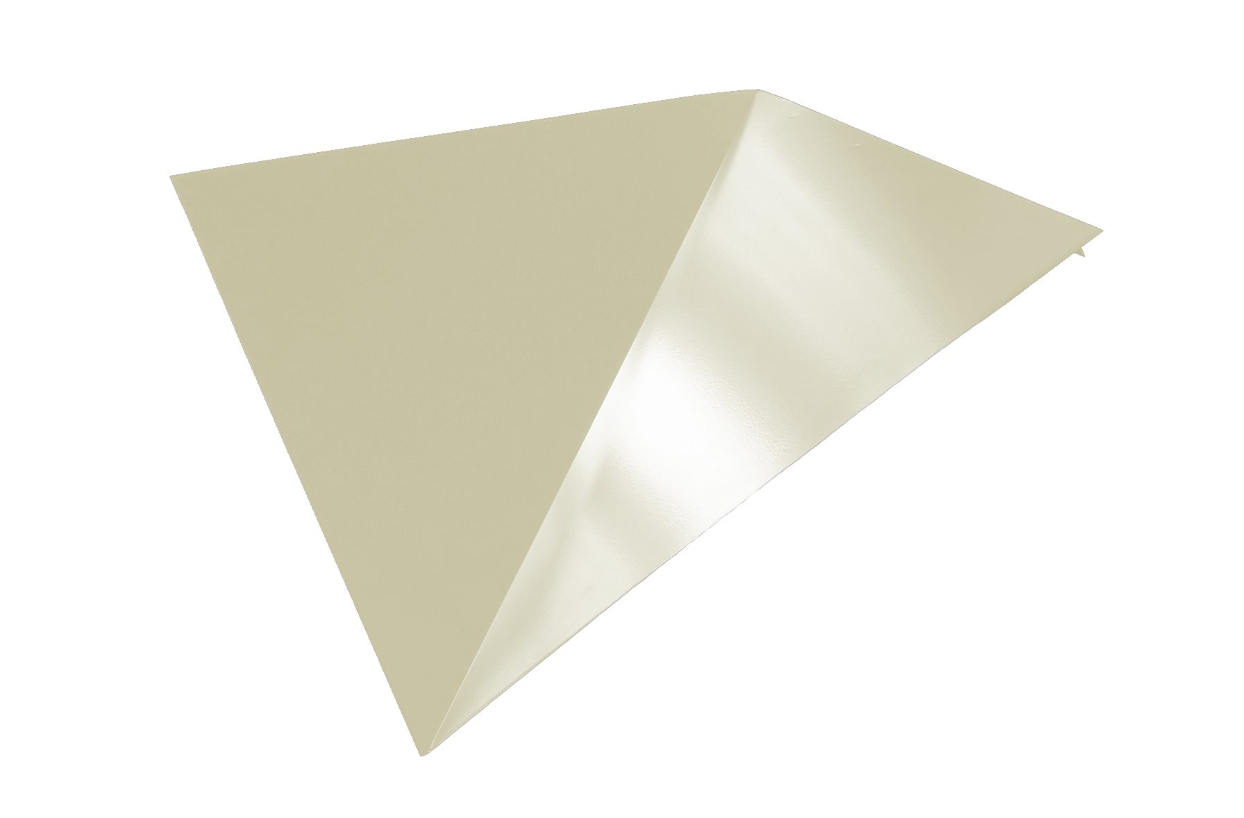 Tennsco 12"D Sloping Top Corner Filler, Champagne/Putty | MH USA