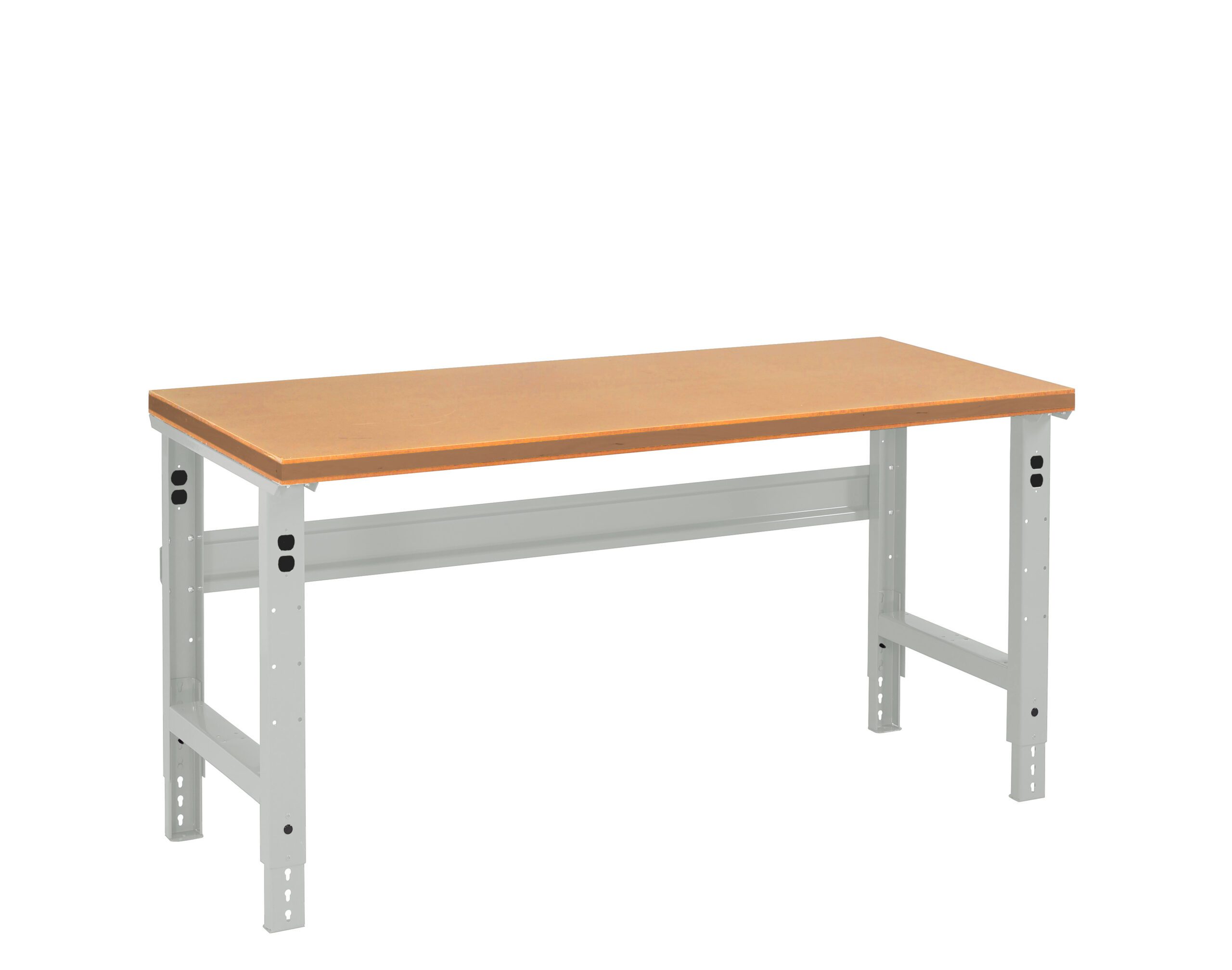 Tennsco 60"W x 30"D Adjustable Leg Workbench With Compressed Wood Top ...