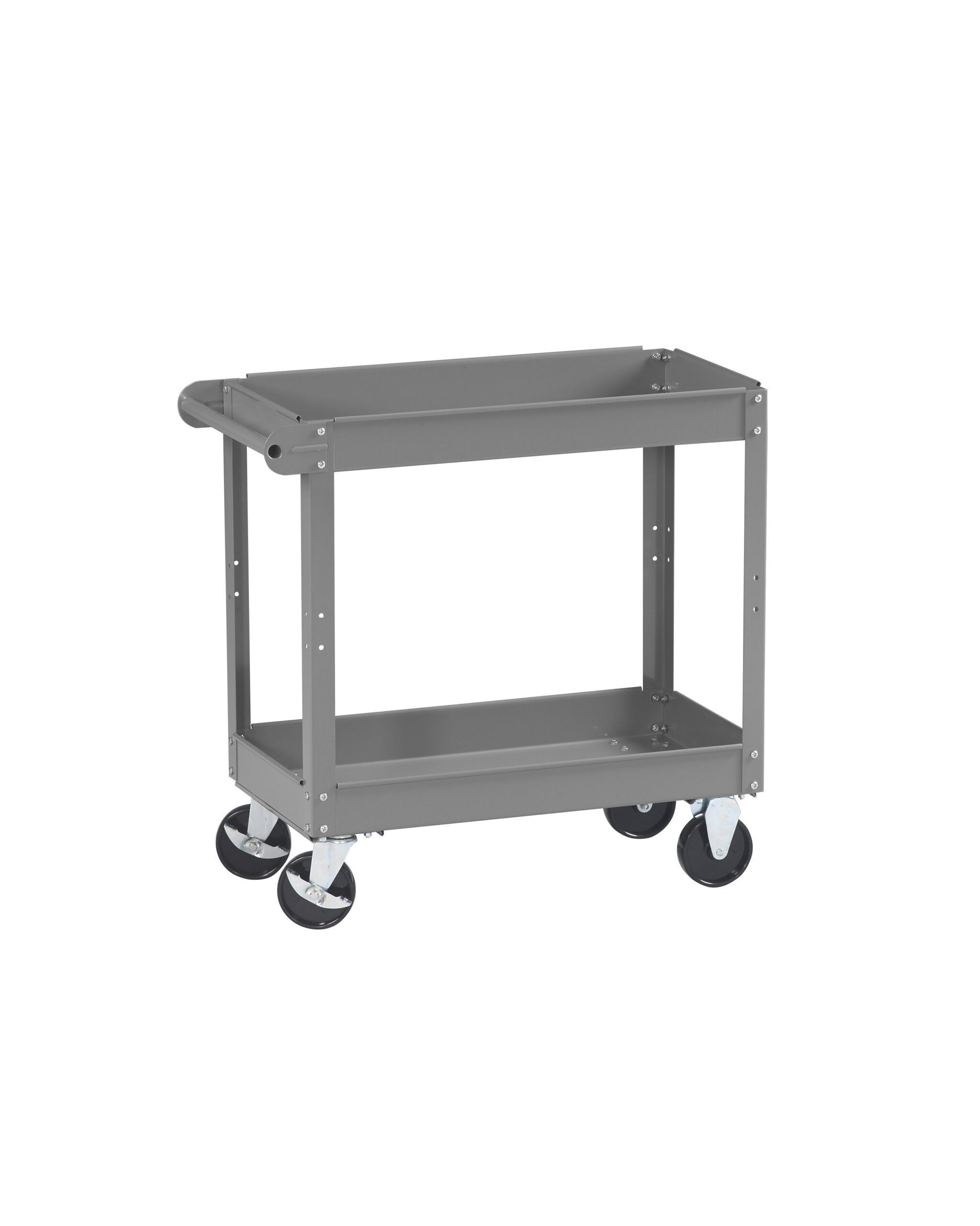 Tennsco 30"W x 16"D Service Cart, Medium Grey | MH USA