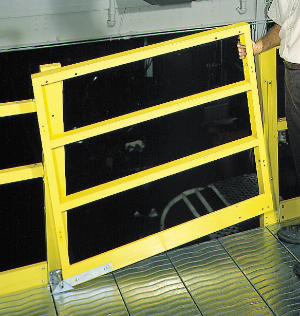 Mezzanine Drop Gates - EO-78138G | Material Handling USA