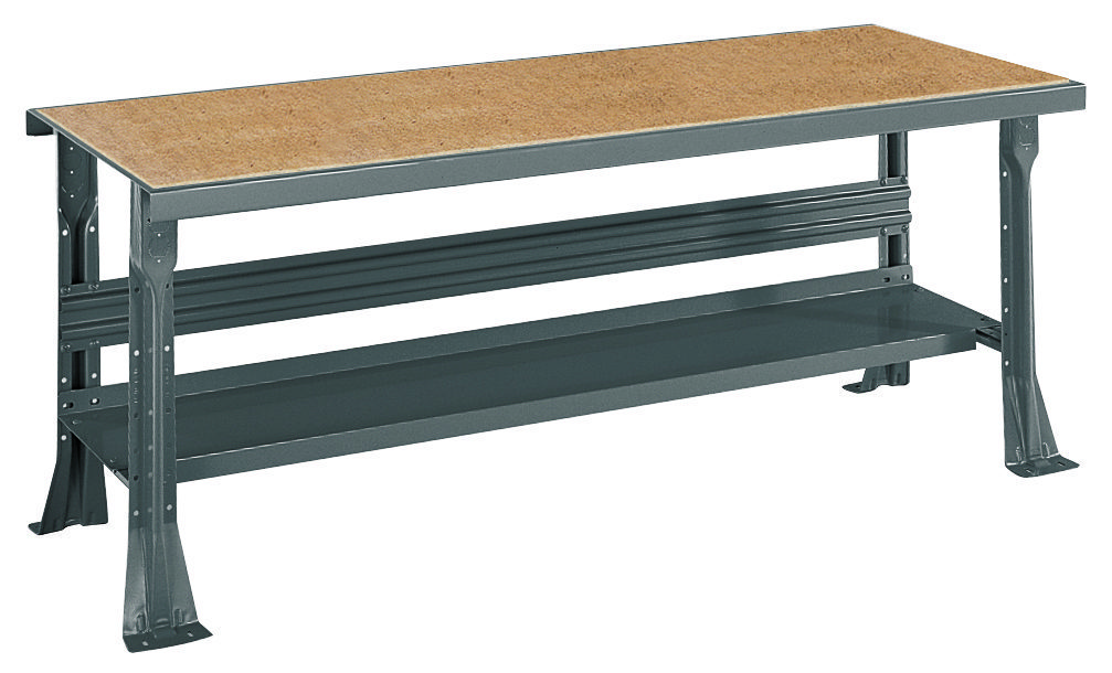 open 4 legged bench w/ lower shelf | MH USA