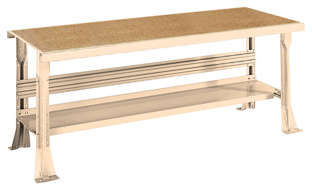 open 4 legged bench w/ lower shelf | MH USA