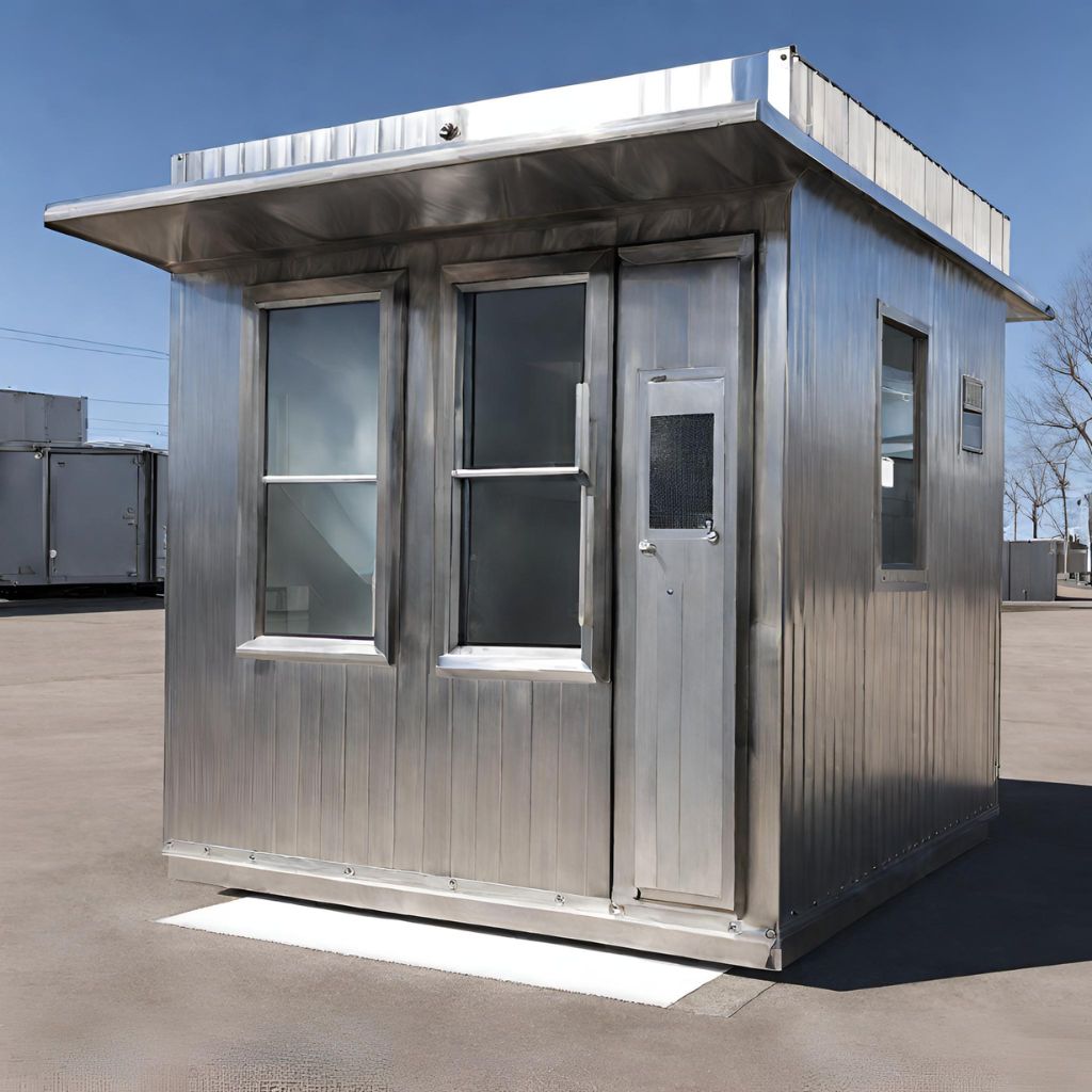 Guard Shack Made From Stainless Steel | Material Handling USA