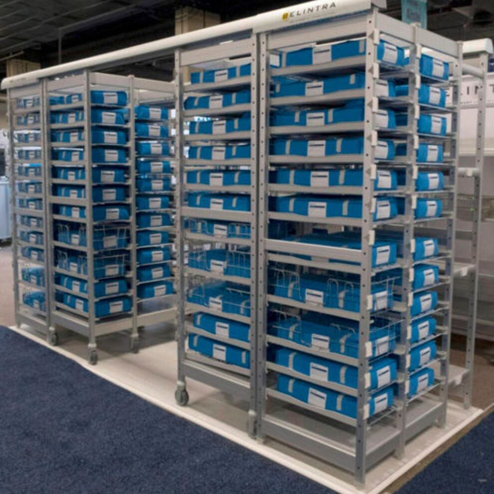 Manual Mobile Shelving | Material Handling USA