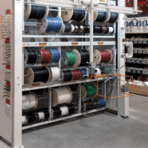 Motorized Wire Spool Carousel - Wire & Reel Vertical Carousels