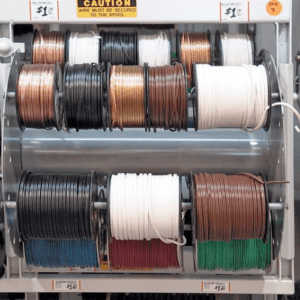 Motorized Wire Spool Carousel - Wire & Reel Vertical Carousels