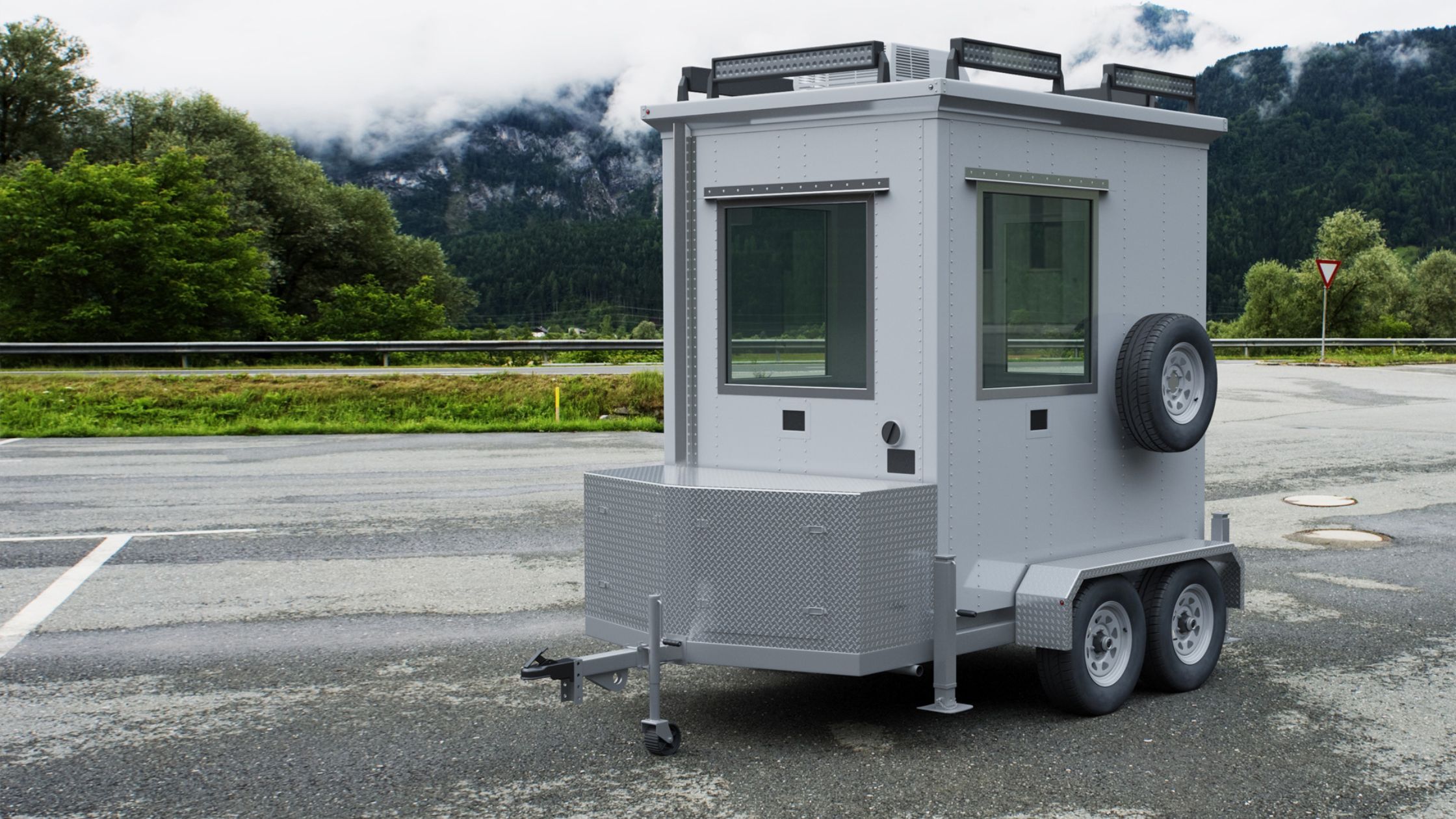 Mobile Guard Booth | Material Handling USA