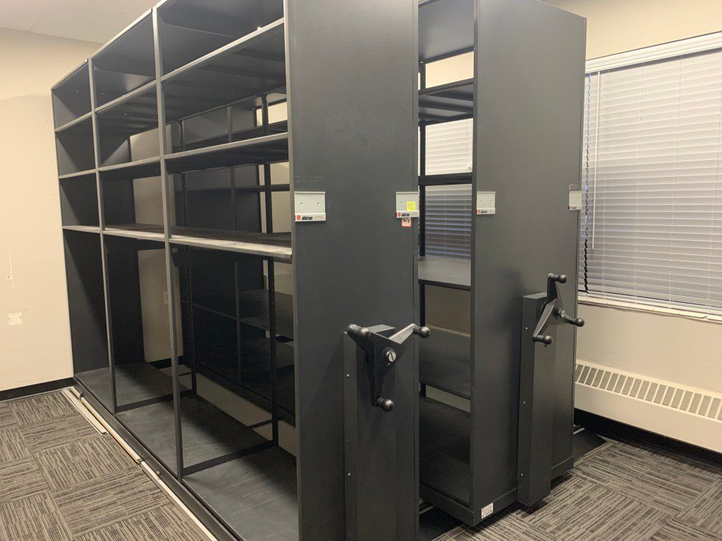 Air Force Base Mobile Shelving | Material Handling USA