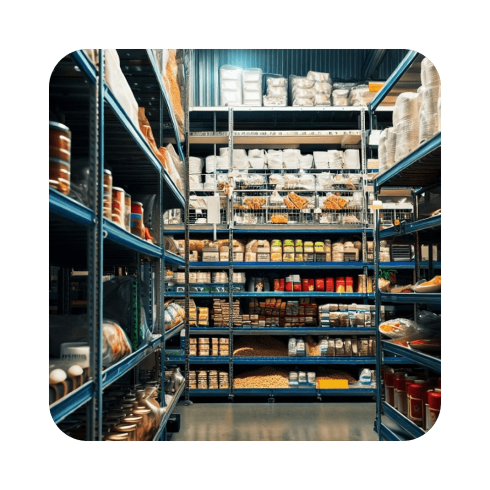 Prime Pantry: Elevated Food Storage Shelving | Material Handling USA