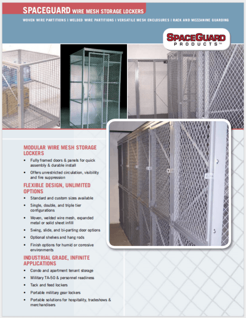 SpaceGuard Brochures | Material Handling USA