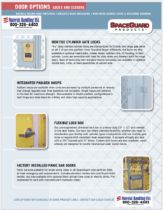 SpaceGuard Brochures | Material Handling USA