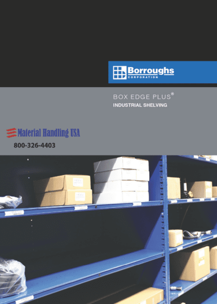 Borroughs Shelving | Material Handling USA