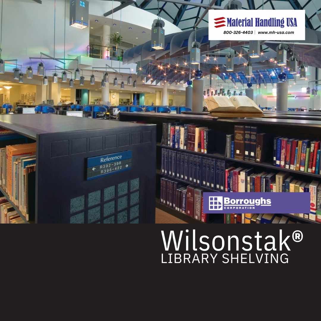 Borroughs Shelving Brochures | Material Handling USA