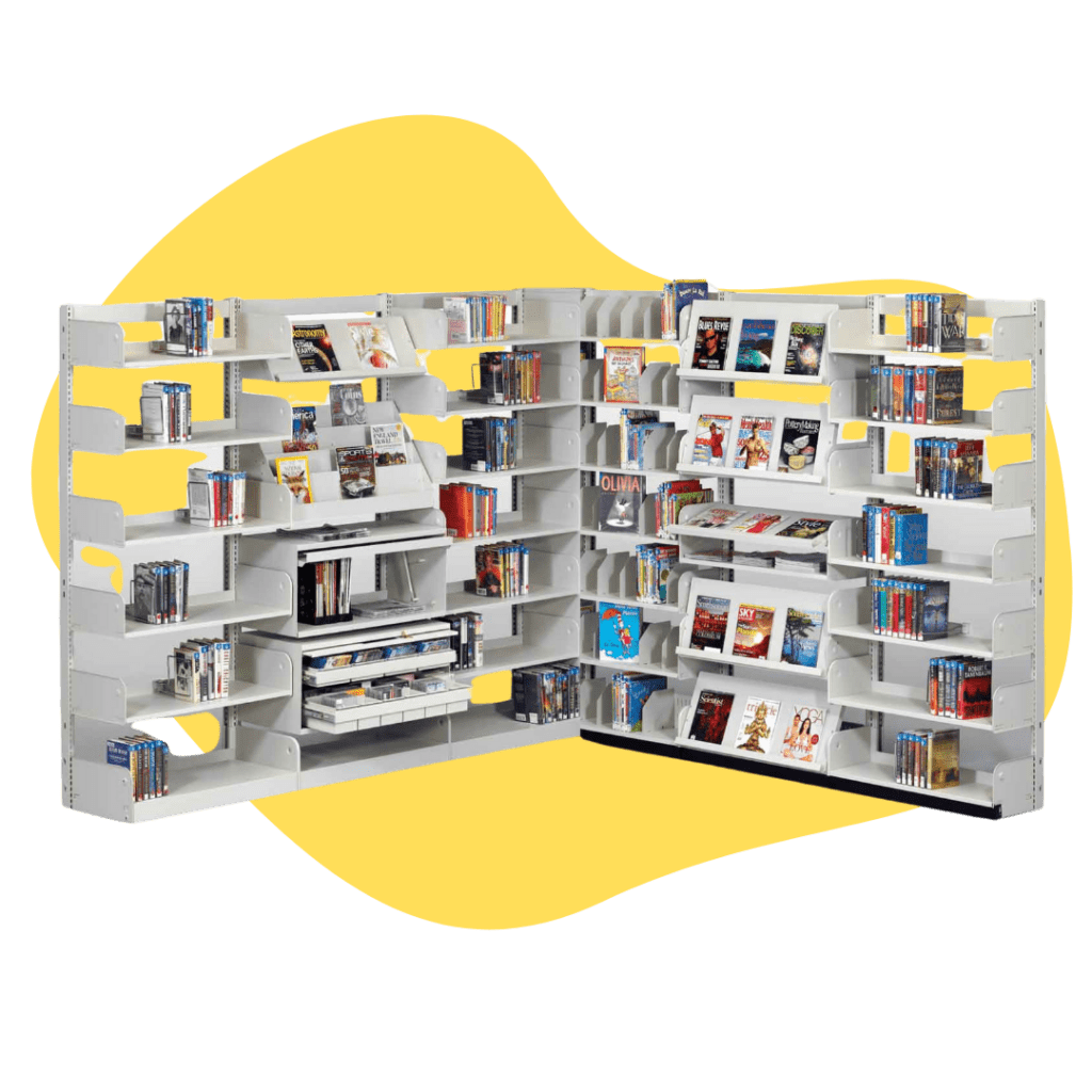 Ultimate Shelving Makeover: Estey Library Shelving Brochures | MH USA