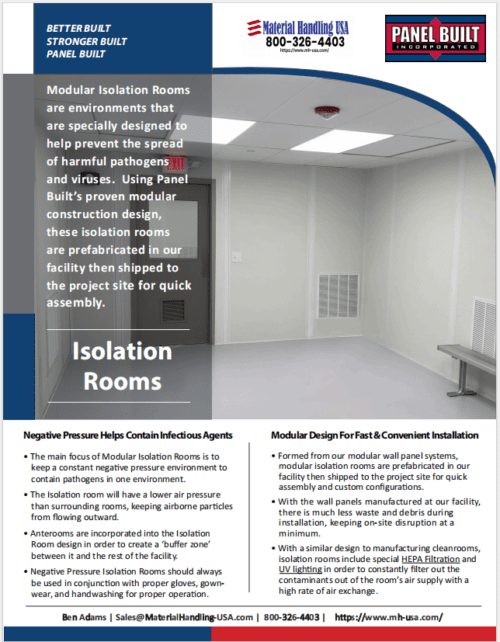 Panel Built Brochures | Material Handling USA