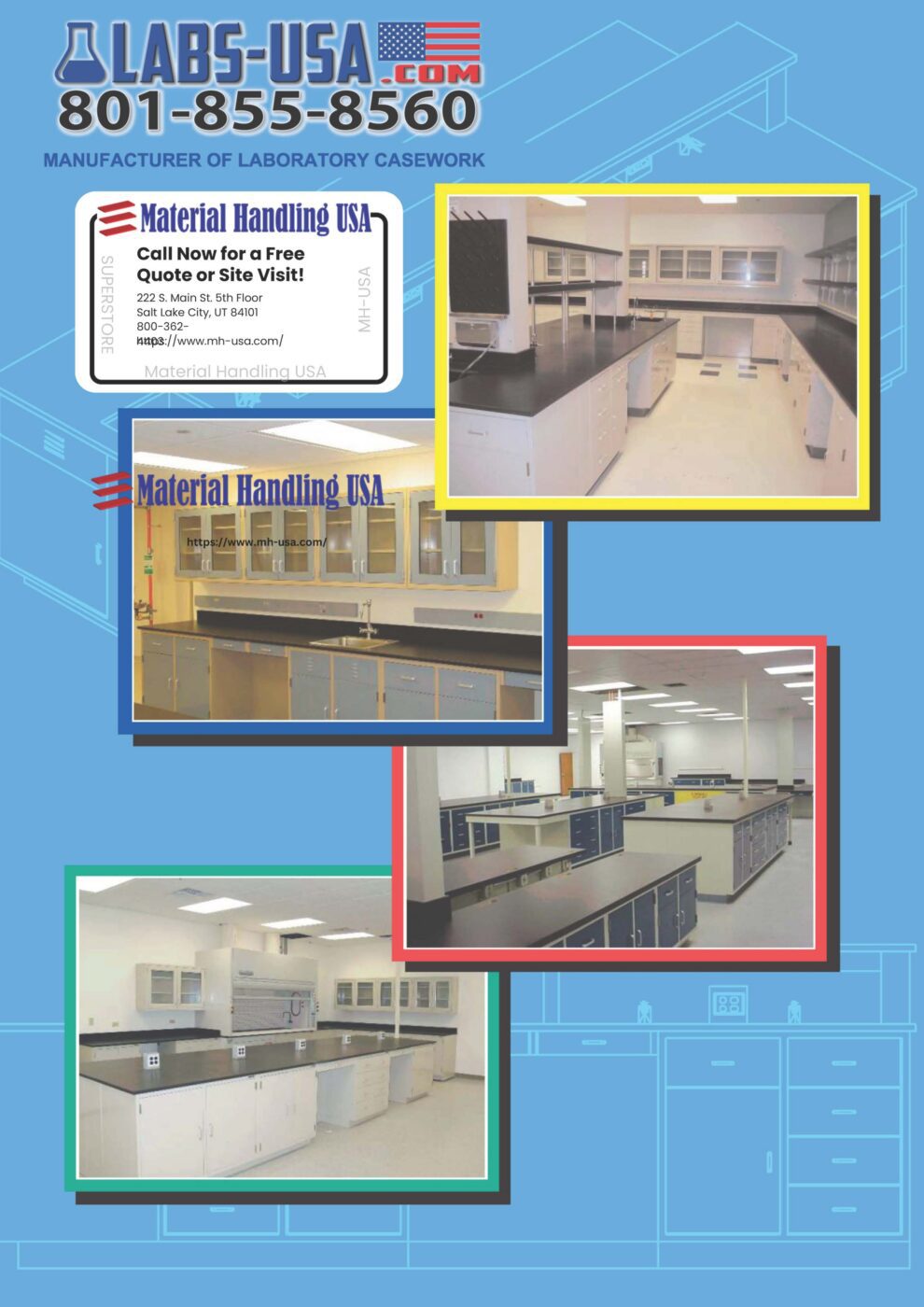 Lab Design Brochures | Material Handling USA