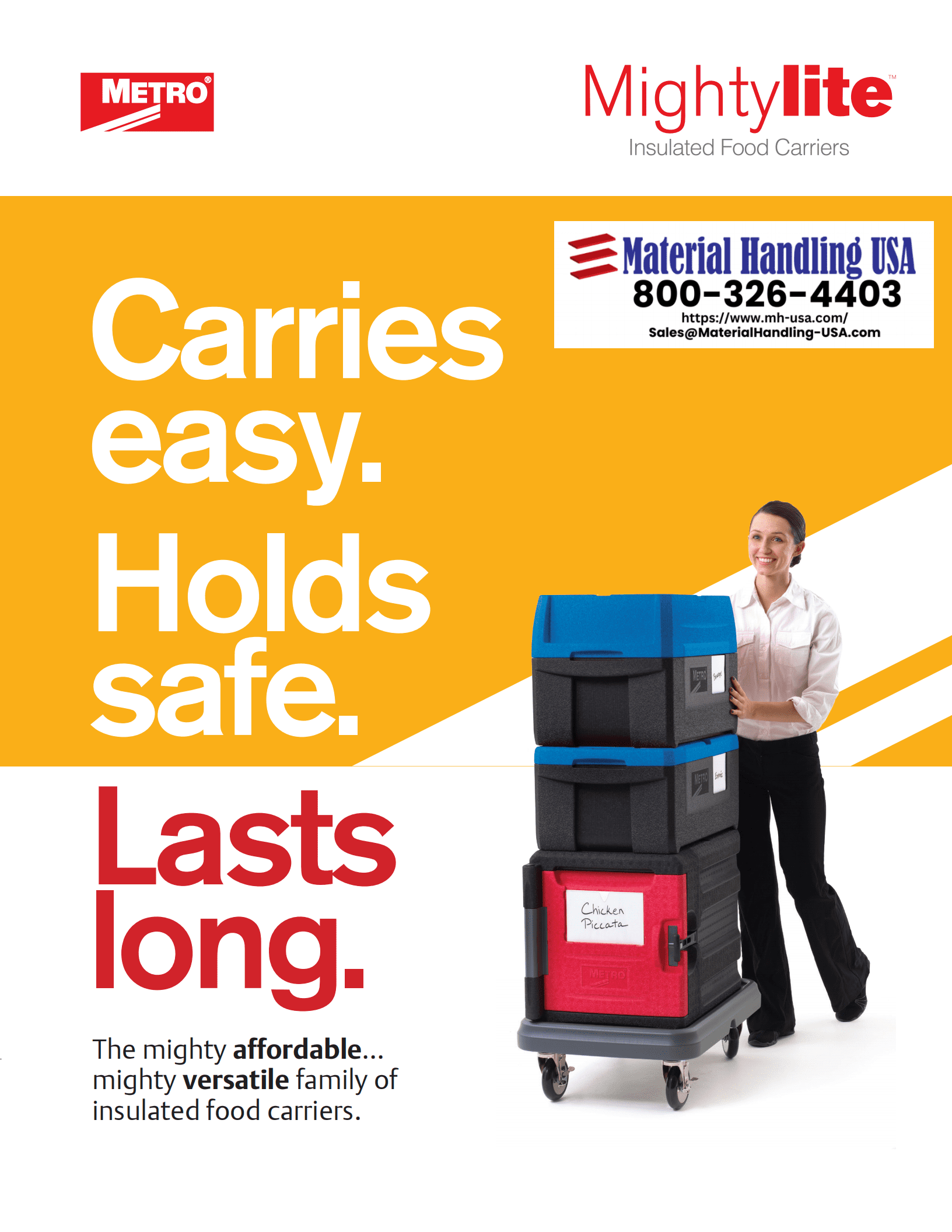 Metro Shelving Brochures | Material Handling USA