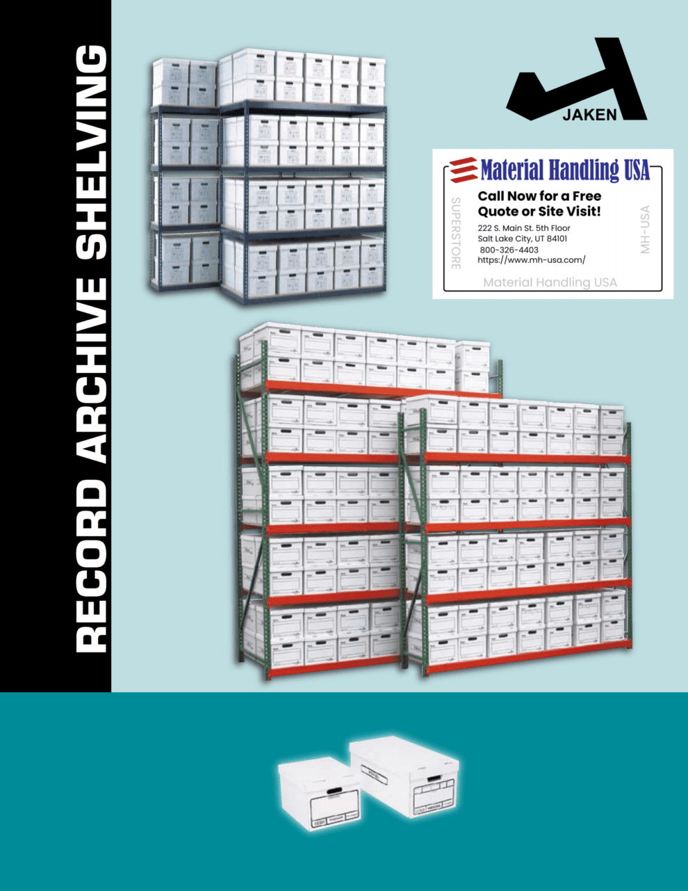 Jaken Brochures | Material Handling USA