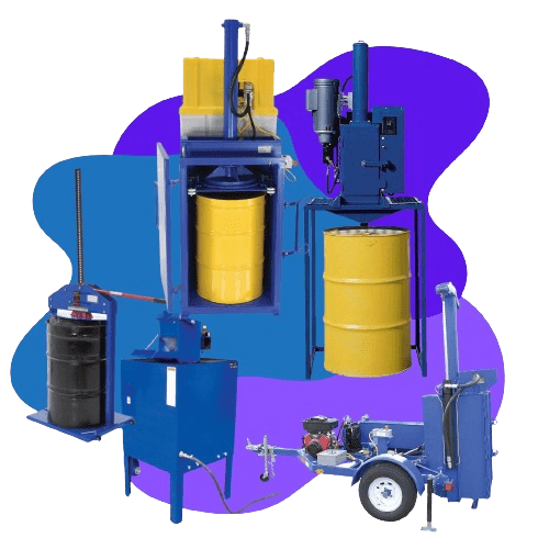 Vestil Drum Crushers/ Compactors | Material Handling USA