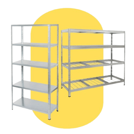 Galvanized Shelving | Material Handling USA
